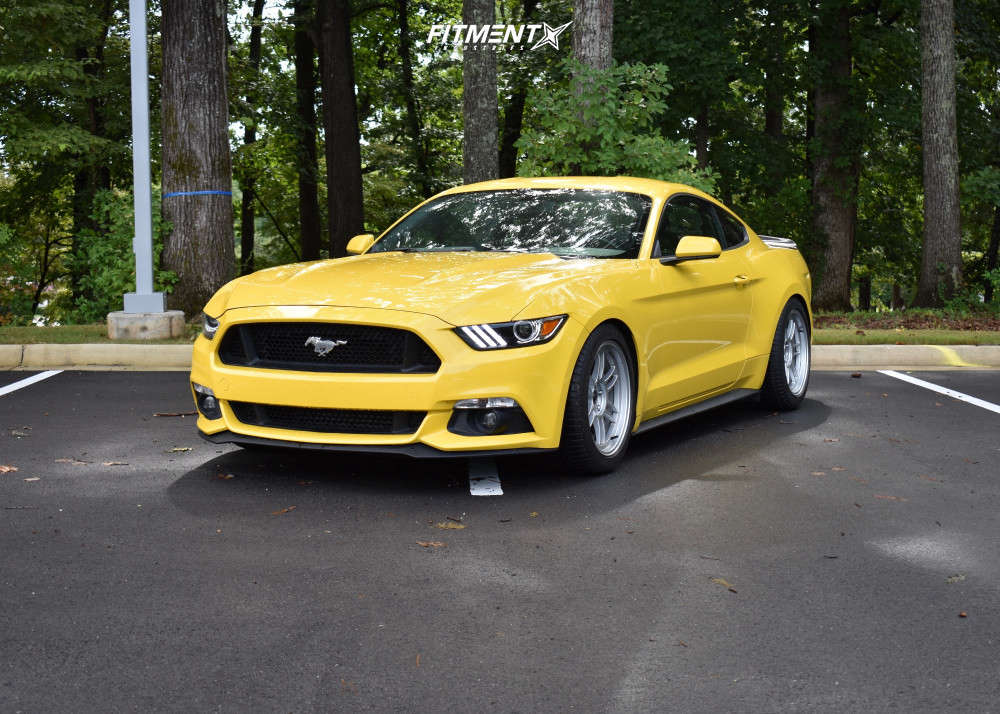 2015 Ford Mustang EcoBoost with 18x10 Enkei Rpf1 and Michelin 275x40 on ...