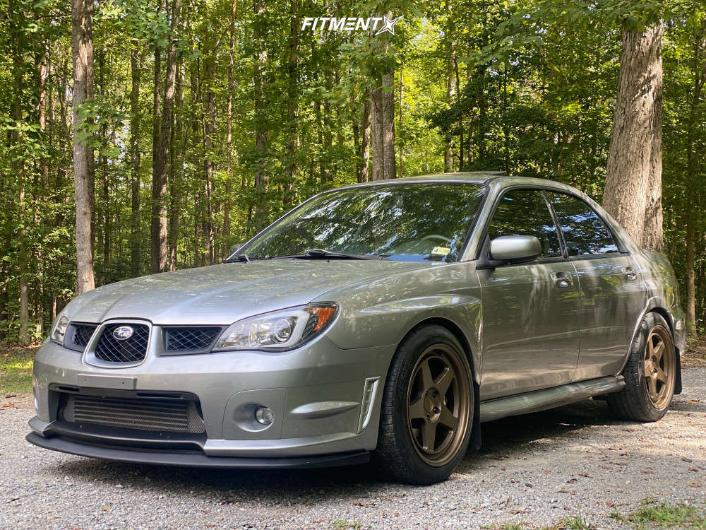 2007 Subaru Impreza WRX STI Limited with 18x9 Kansei Knp and Otani ...