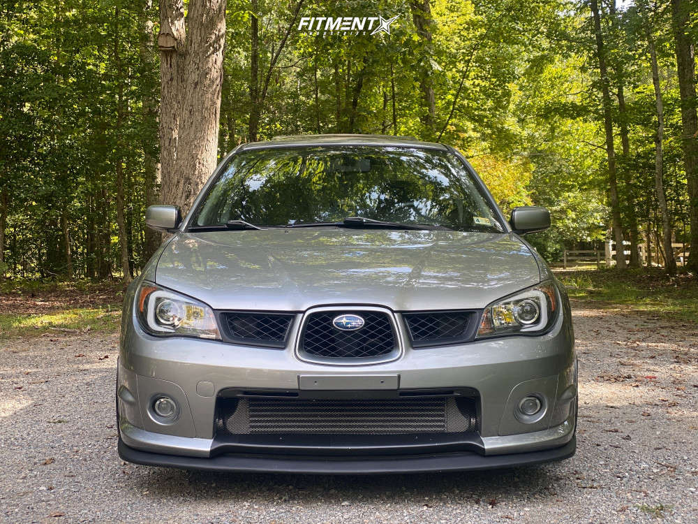 2007 Subaru Impreza WRX STI Limited with 18x9 Kansei Knp and Otani ...