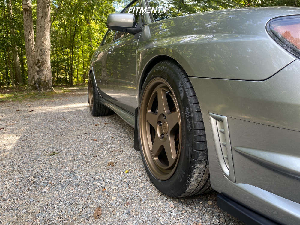 2007 Subaru Impreza WRX STI Limited with 18x9 Kansei Knp and Otani ...