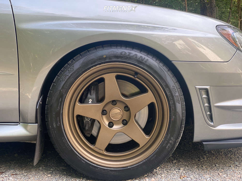 2007 Subaru Impreza WRX STI Limited with 18x9 Kansei Knp and Otani ...