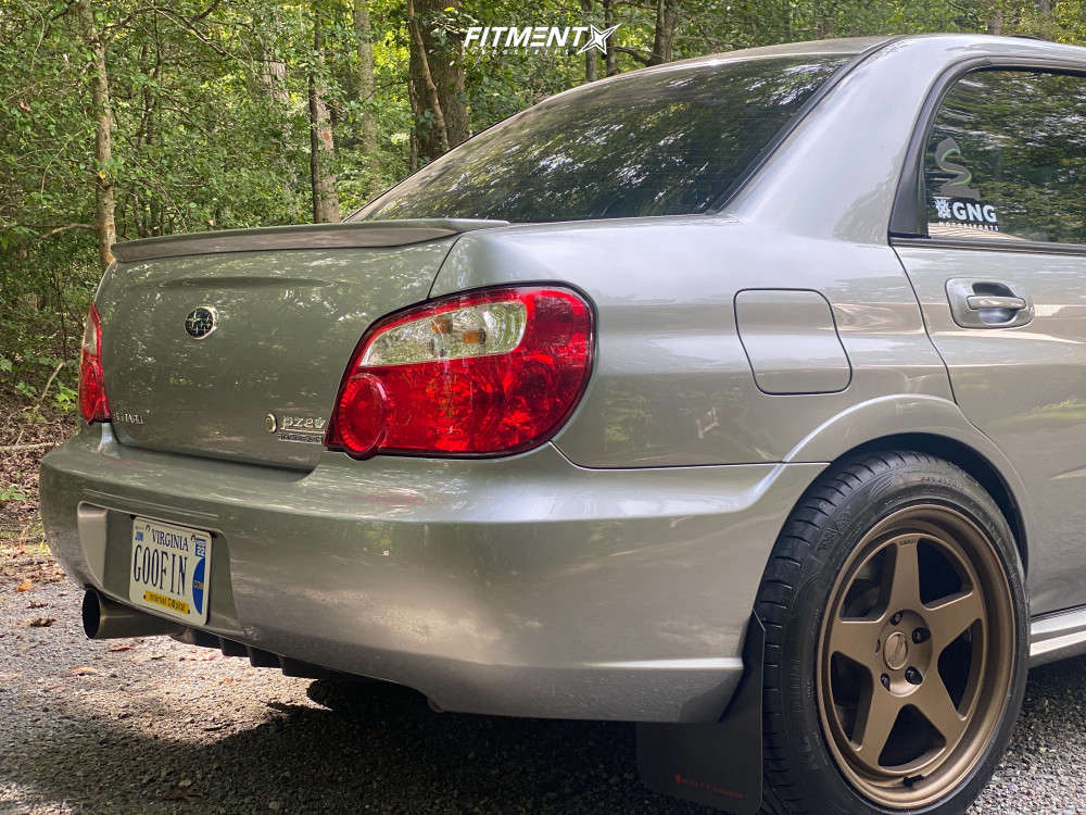 2007 Subaru Impreza WRX STI Limited with 18x9 Kansei Knp and Otani ...