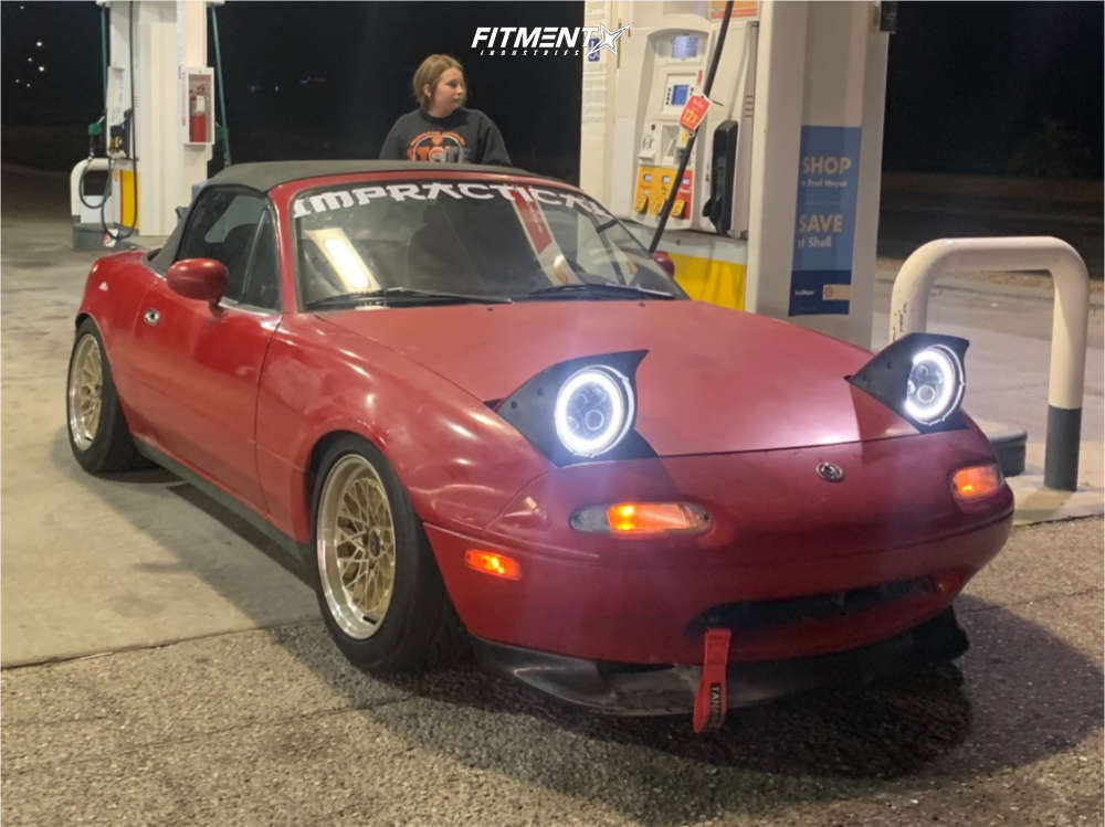1996 Mazda Miata Base with 15x8 JNC Jnc040 and Nitto 205x50 on ...