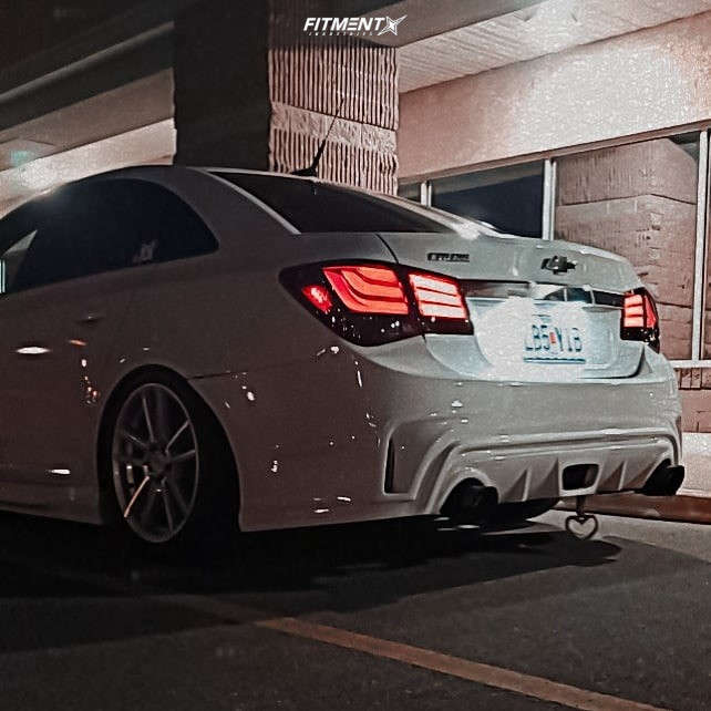 2013 Chevrolet Cruze LS with 18x8.5 Helo He911 and Landsail 225x45 on ...