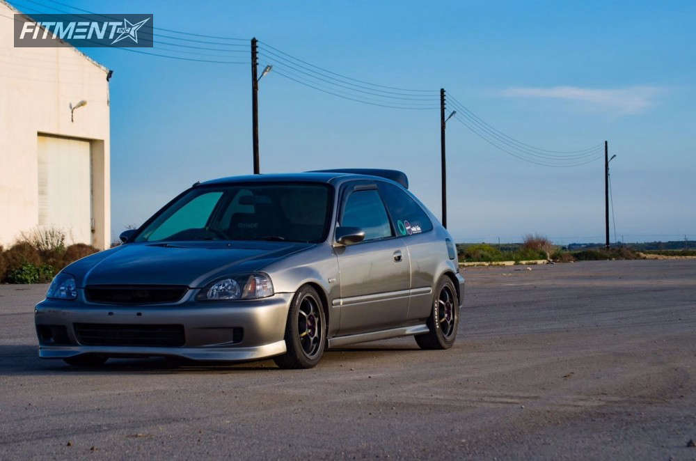 2000 Honda Civic GX with 15x7 5zigen GnPlus and Starmaxx 195x50 on ...