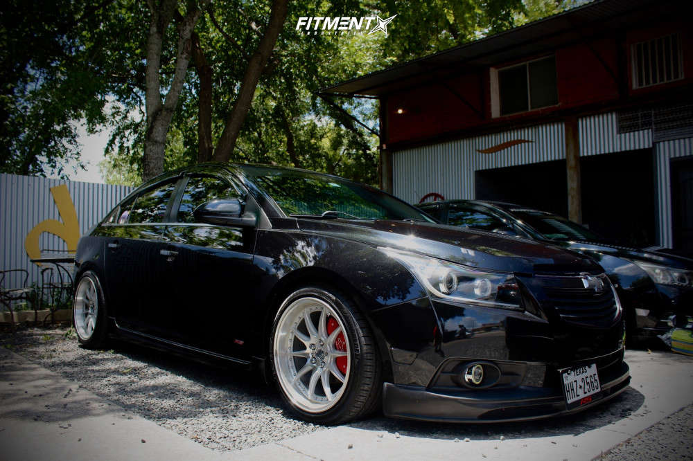 2014 Chevrolet Cruze LTZ with 18x9.5 Aodhan Ds07 and Land Golden 235x40 ...