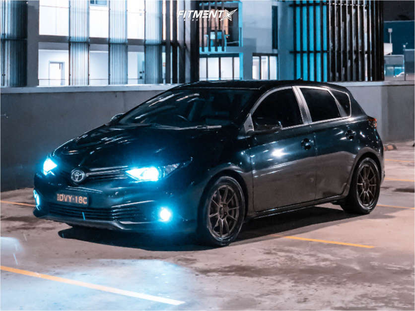 2017 Toyota Corolla IM Base with 16x7 Enkei Sc46 and Yokohama 225x50 on ...