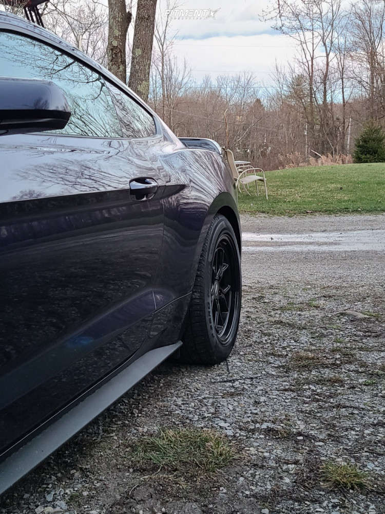 2020 Ford Mustang GT with 18x8.5 ESR Cs2 and Pirelli 235x50 on Stock ...