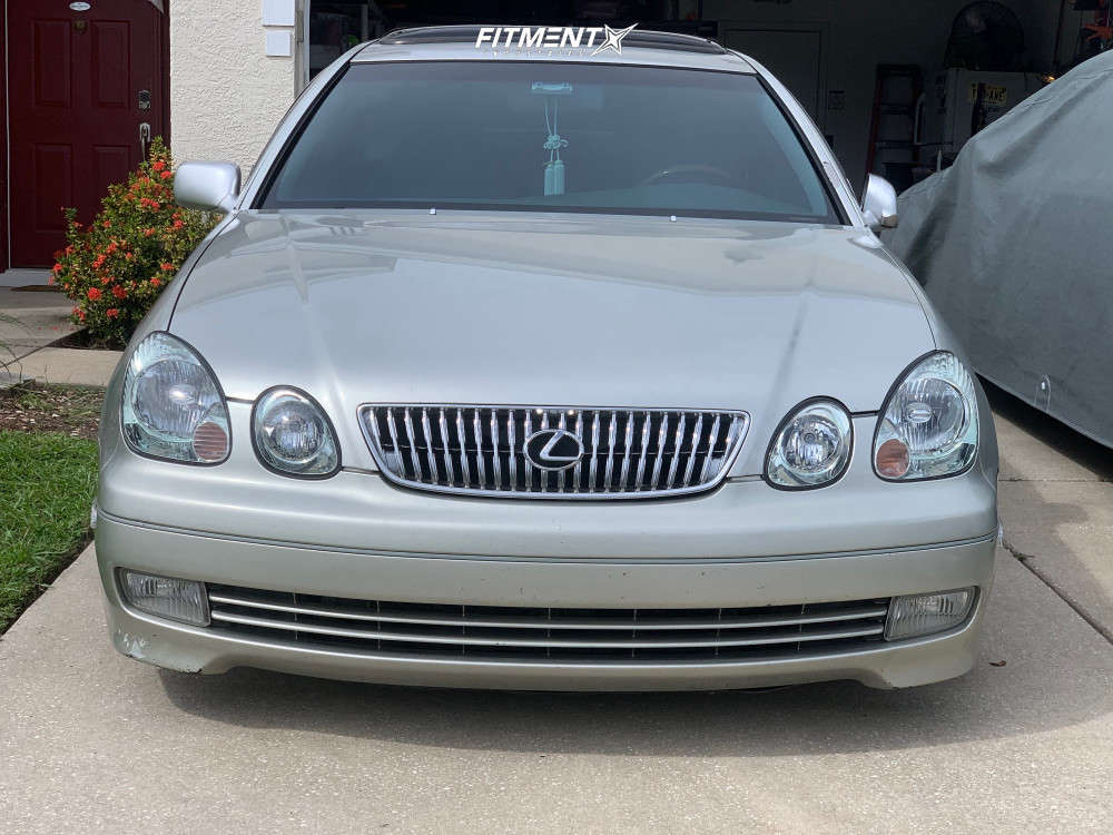 2004 Lexus GS430 Base with 18x9.5 Anovia Elder and Continental 235x40 ...