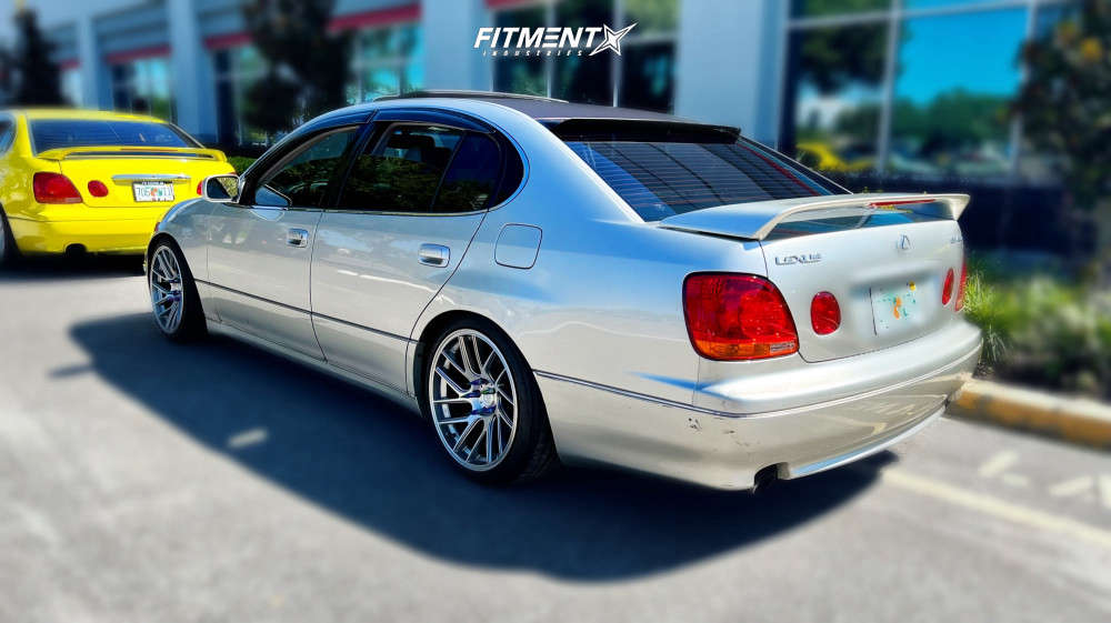 2004 Lexus GS430 Base with 18x9.5 Anovia Elder and Continental 235x40 ...