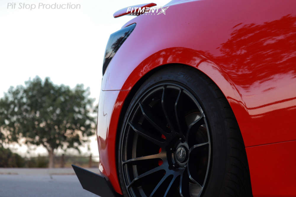 2016 Hyundai Genesis Coupe 3.8 GT with 19x9.5 AVID1 AV20 and Federal ...