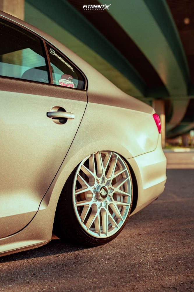 2015 Volkswagen Jetta SE with 18x8.5 Rotiform Rse and Fullway 215x35 on ...