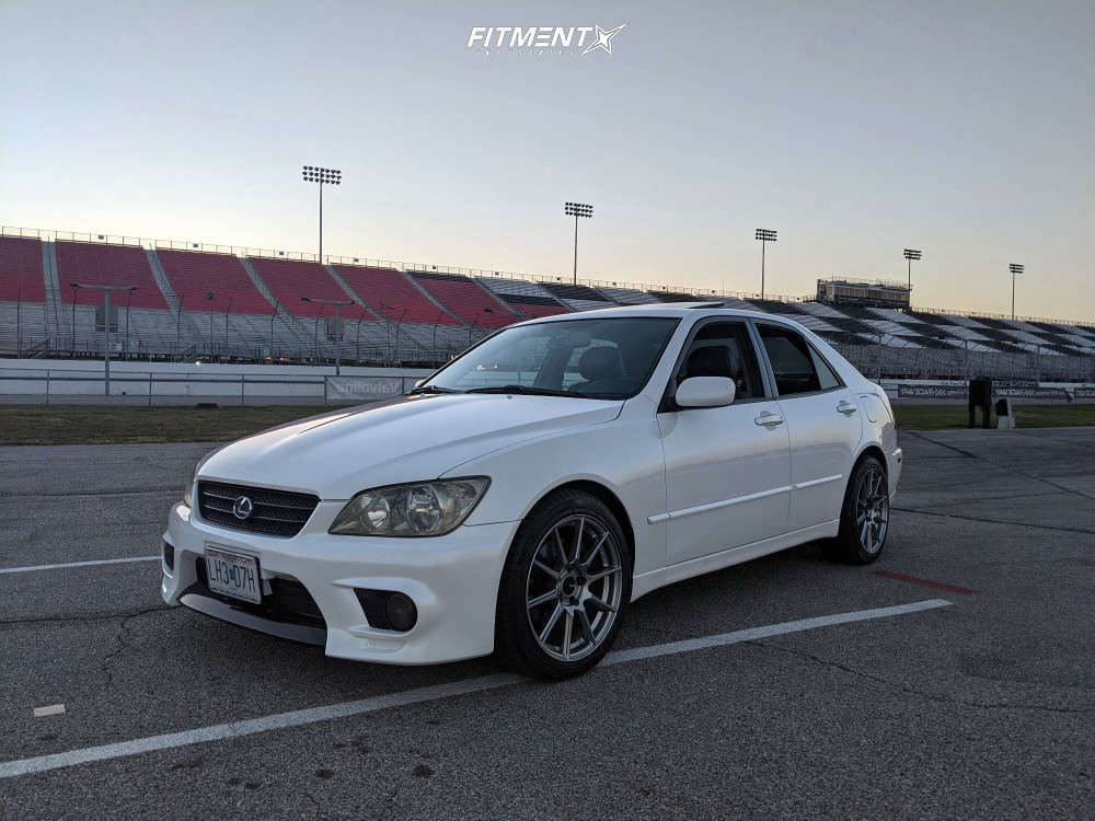 2002 Lexus IS300 Base with 17x8 Enkei Ts-10 and Michelin 225x45 on ...