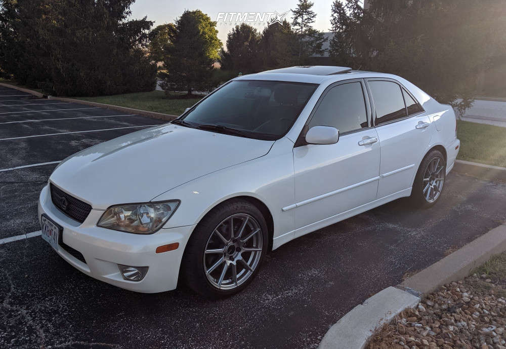 2002 Lexus IS300 Base with 17x8 Enkei Ts-10 and Michelin 225x45 on ...