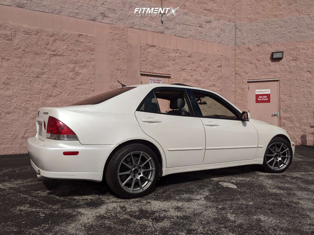 2002 Lexus IS300 Base with 17x8 Enkei Ts-10 and Michelin 225x45 on ...
