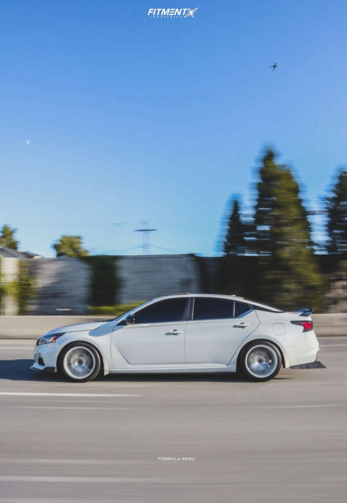 2021 Nissan Altima SR with 18x9 STR 603 and Ironman 235x45 on Coilovers ...