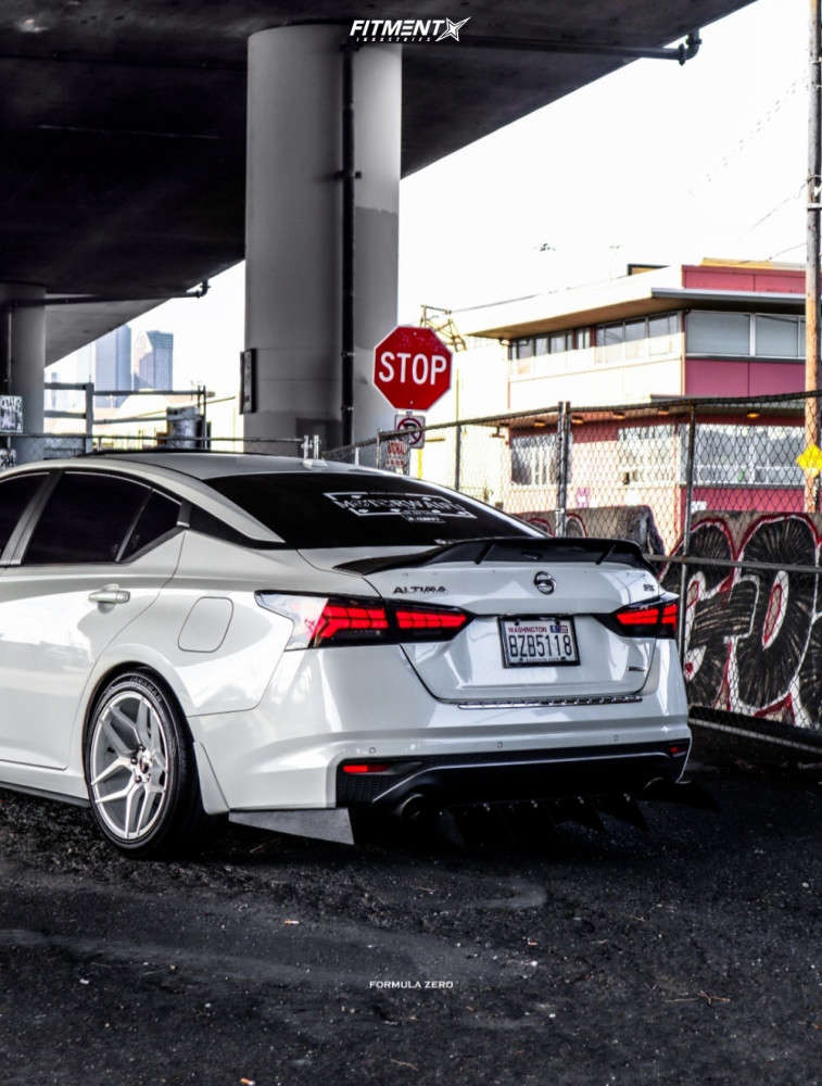 2021 Nissan Altima SR with 18x9 STR 603 and Ironman 235x45 on Coilovers ...