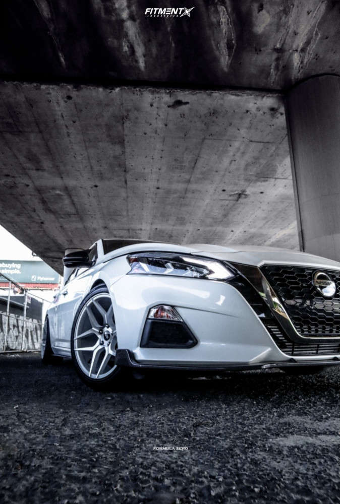 2021 Nissan Altima SR with 18x9 STR 603 and Ironman 235x45 on Coilovers ...