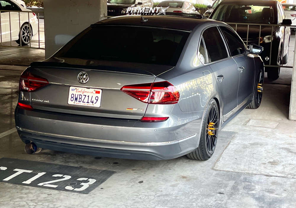 2017 Volkswagen Passat SEL Premium with 18x8.5 Variis Vr15 and Nankang ...
