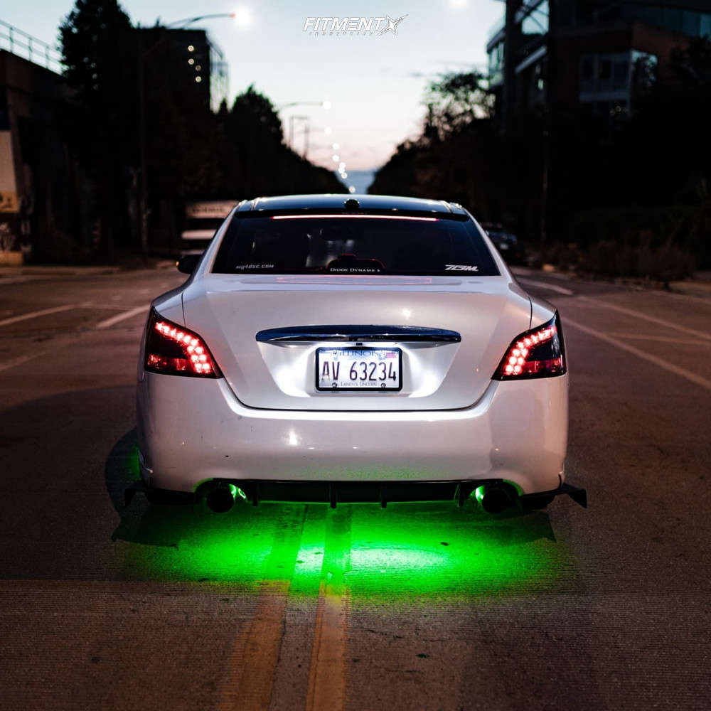 2014 Nissan Maxima SV with 18x8 Vision Boost and Continental 245x45 on ...