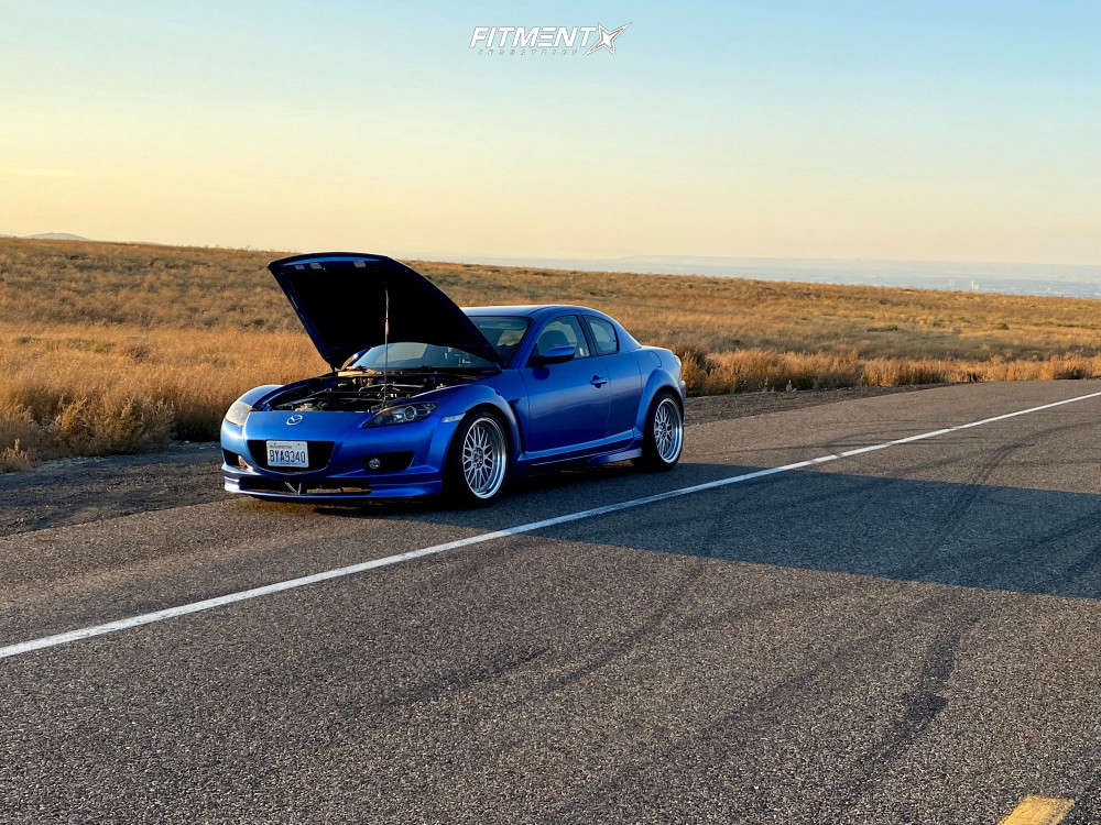 2004 Mazda RX-8 Base with 18x9.5 Variis Vr09 and Firestone 235x45 on ...
