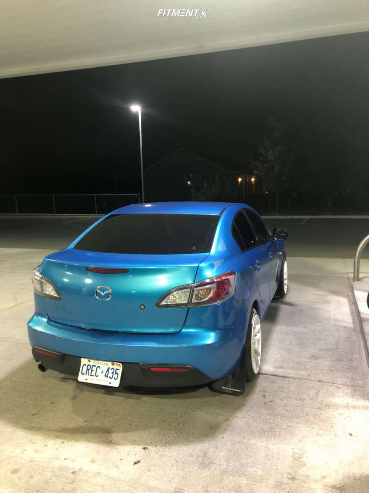 2010 Mazda 3 GX with 17x9 MST Mt30 and Nankang 215x40 on Stock ...