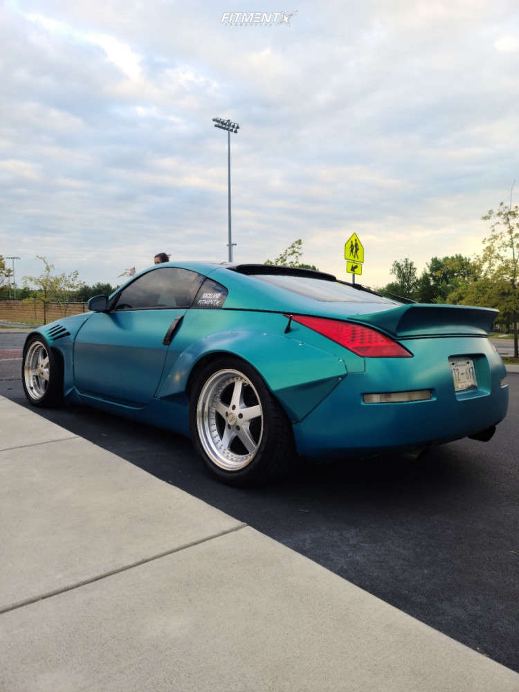 2005 Nissan 350Z 35th Anniversary Edition with 19x8.5 ESR Sr04 and ...