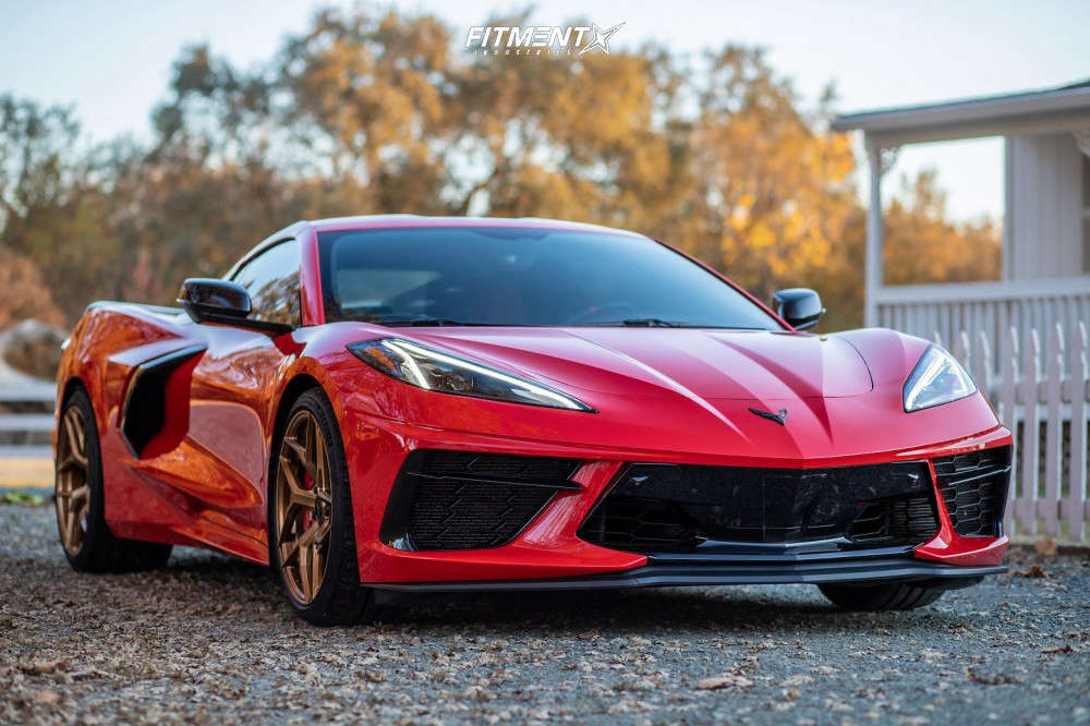 2021 Chevrolet Corvette Stingray with 19x9.5 MRR and Michelin 245x35 on ...