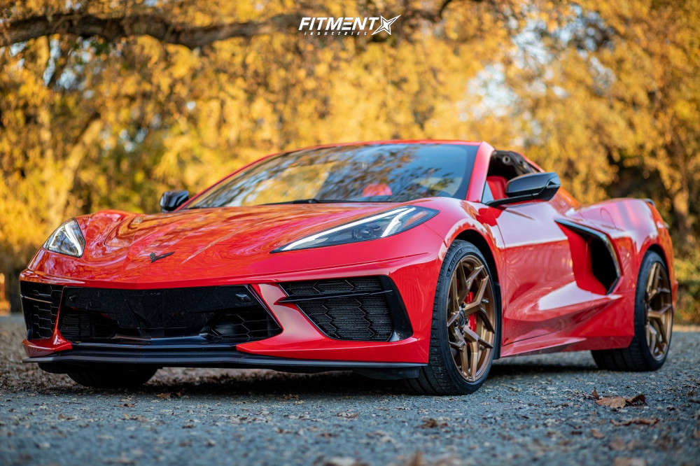 2021 Chevrolet Corvette Stingray with 19x9.5 MRR and Michelin 245x35 on ...