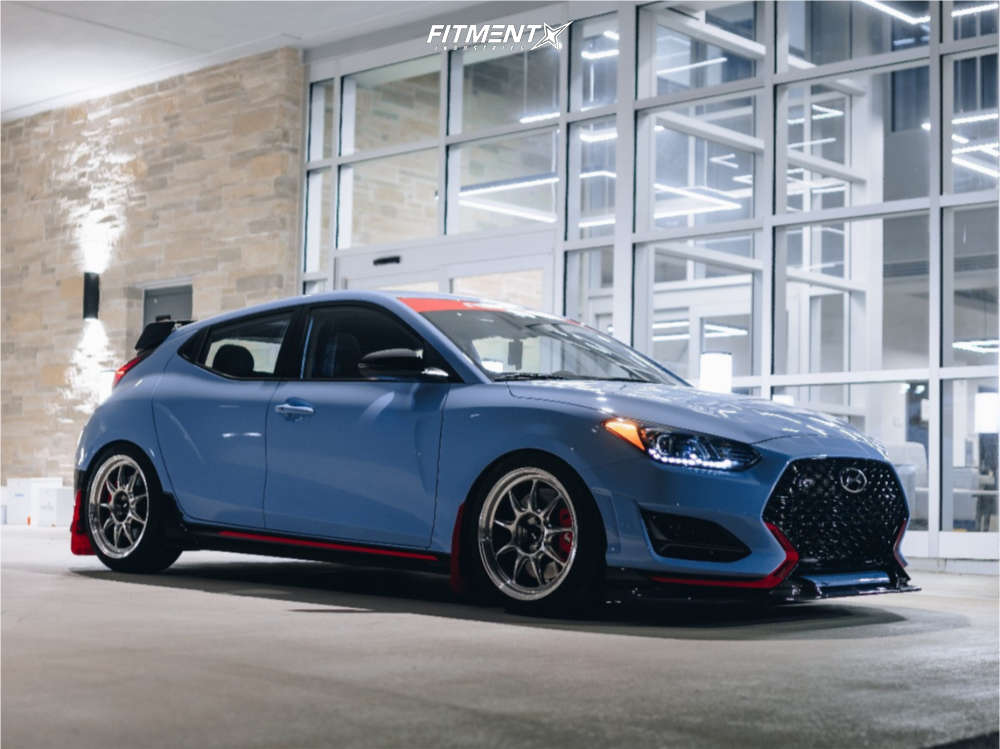 2019 Hyundai Veloster N Base with 18x8.5 Konig Countergram and ...