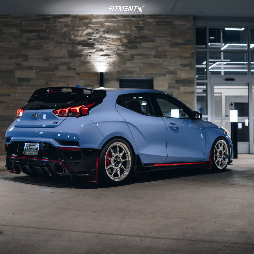 2019 Hyundai Veloster N Base with 18x8.5 Konig Countergram and ...