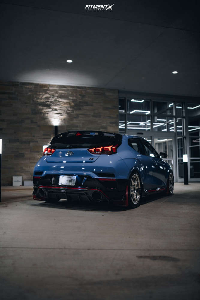 2019 Hyundai Veloster N Base with 18x8.5 Konig Countergram and ...