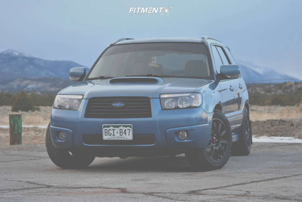 2008 Subaru Forester XT Limited with 17x8 BBS 07 STI and Michelin ...