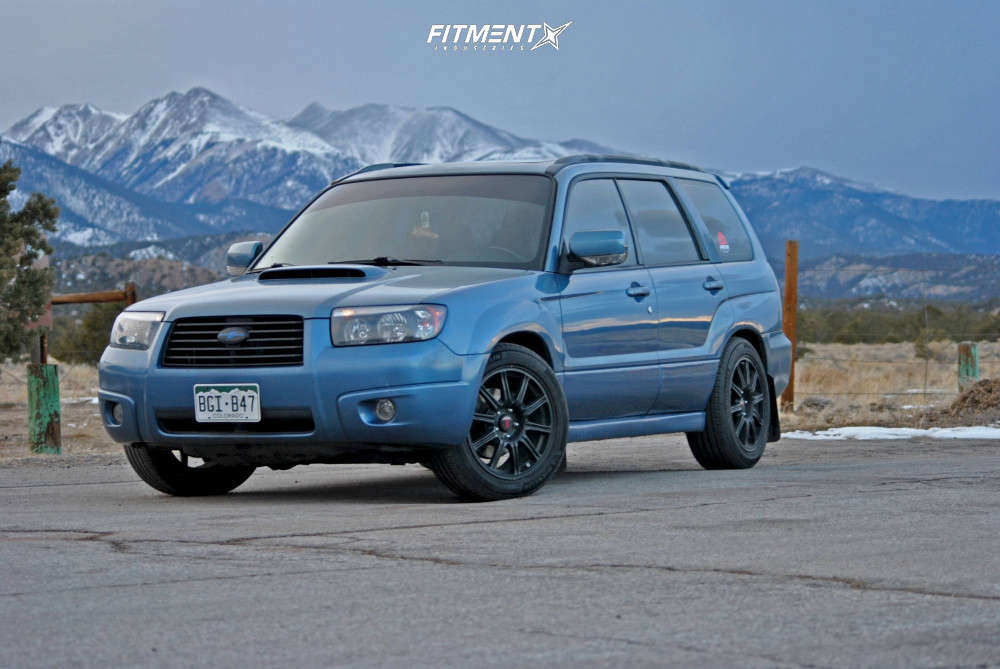 2008 Subaru Forester XT Limited with 17x8 BBS 07 STI and Michelin ...