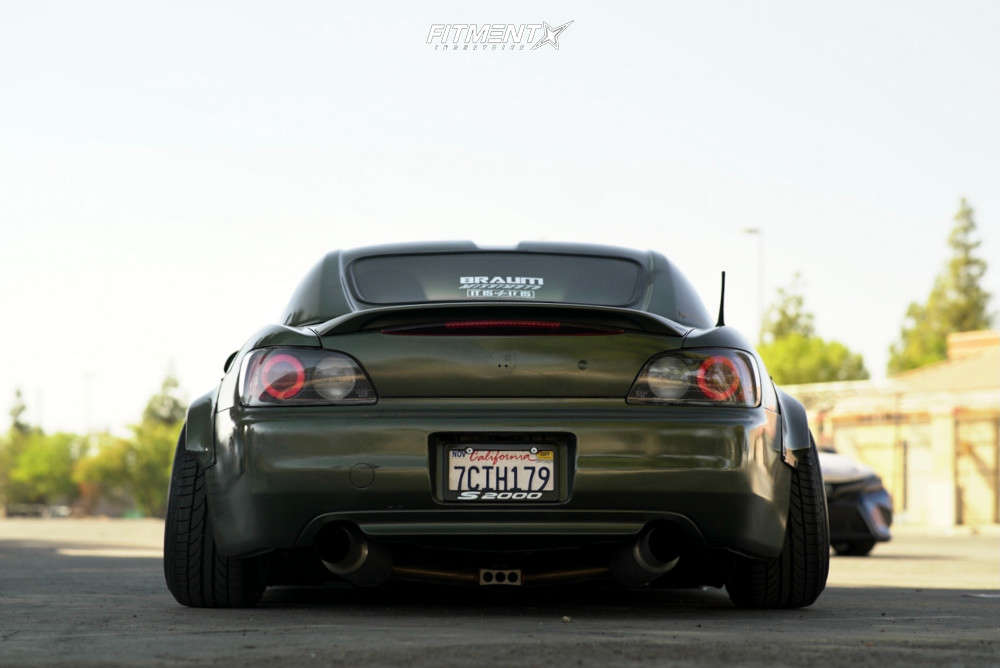 2000 Honda S2000 Base with 18x10.5 ESR Cs15 and Lexani 215x35 on Air ...