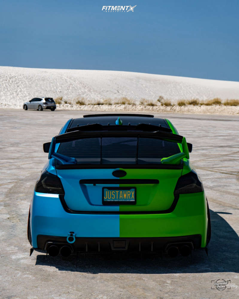 2018 Subaru WRX Premium with 18x9.5 Rays Engineering 57xtreme and Nitto ...