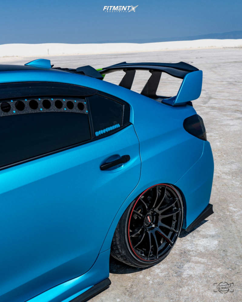 2018 Subaru WRX Premium with 18x9.5 Rays Engineering 57xtreme and Nitto ...