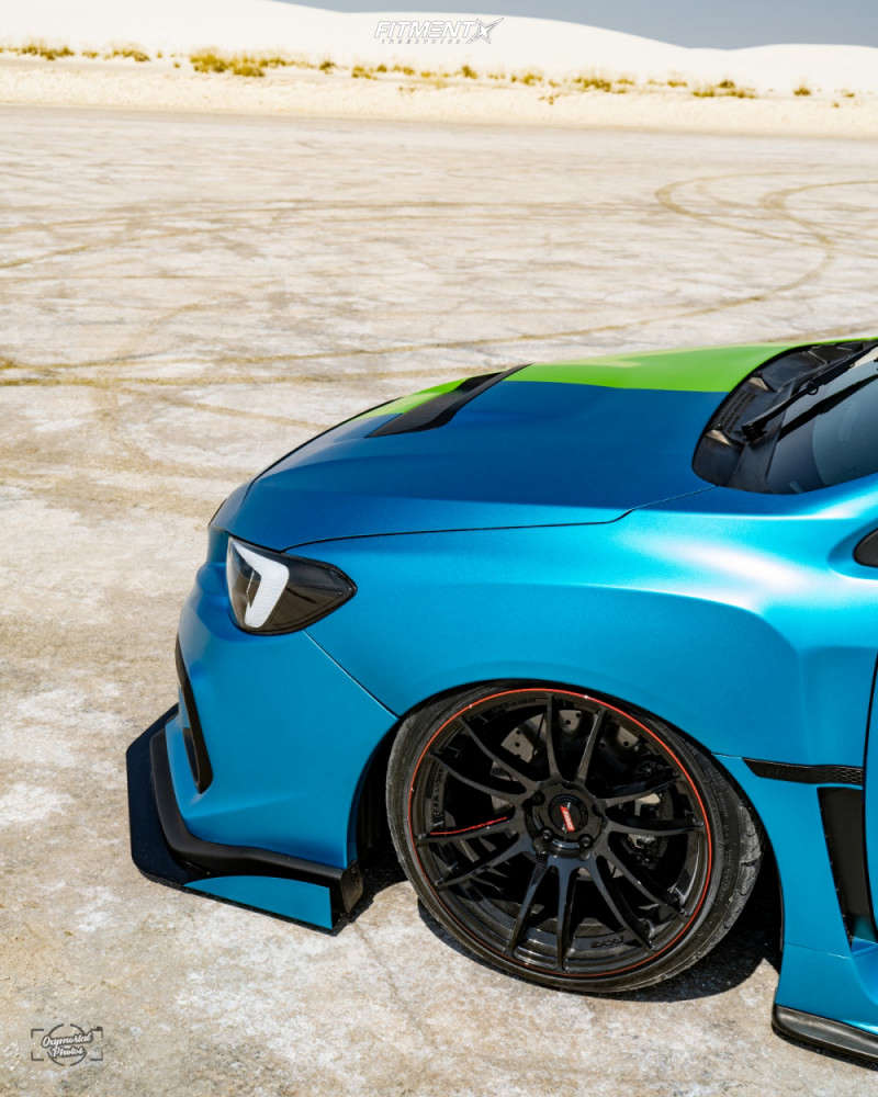 2018 Subaru WRX Premium with 18x9.5 Rays Engineering 57xtreme and Nitto ...