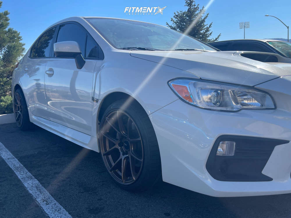 2019 Subaru WRX Base with 18x9.5 Enkei Tsv and Toyo Tires 245x35 on ...