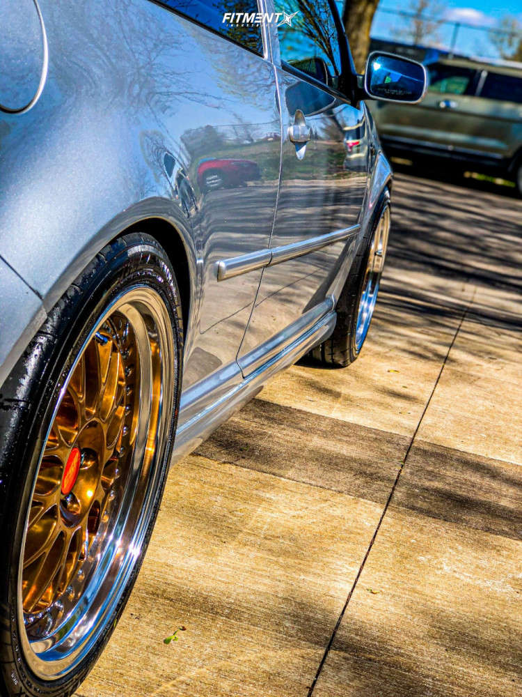 2002 Volkswagen Golf GTI 337 with 18x8.5 ESR Sr01 and Nankang 225x40 on ...