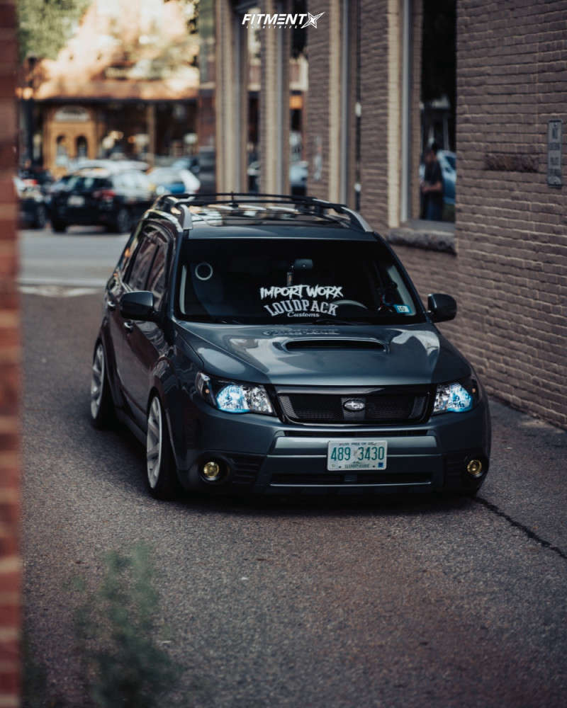 2013 Subaru Forester XT Touring with 18x9 Cosmis Racing Mr7 and Nankang ...