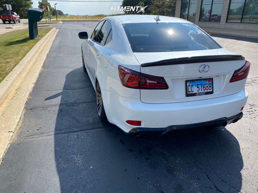 2008 Lexus IS250 4dr Sedan (2.5L 6cyl 6A) with 18x8.5 AVID1 AV20 and ...