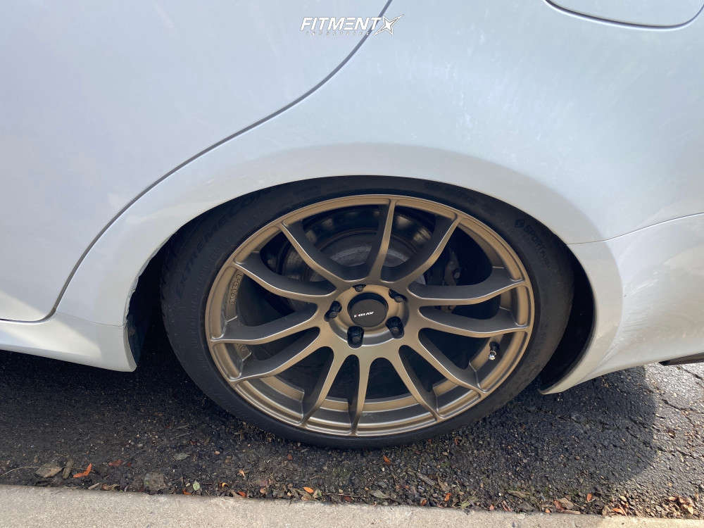 2008 Lexus IS250 4dr Sedan (2.5L 6cyl 6A) with 18x8.5 AVID1 AV20 and ...