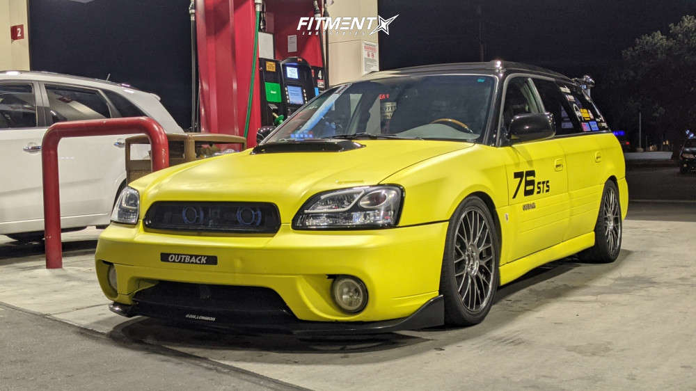 2001 Subaru Outback Base with 18x7.5 Enkei Ekm3 and Hankook 245x40 on ...