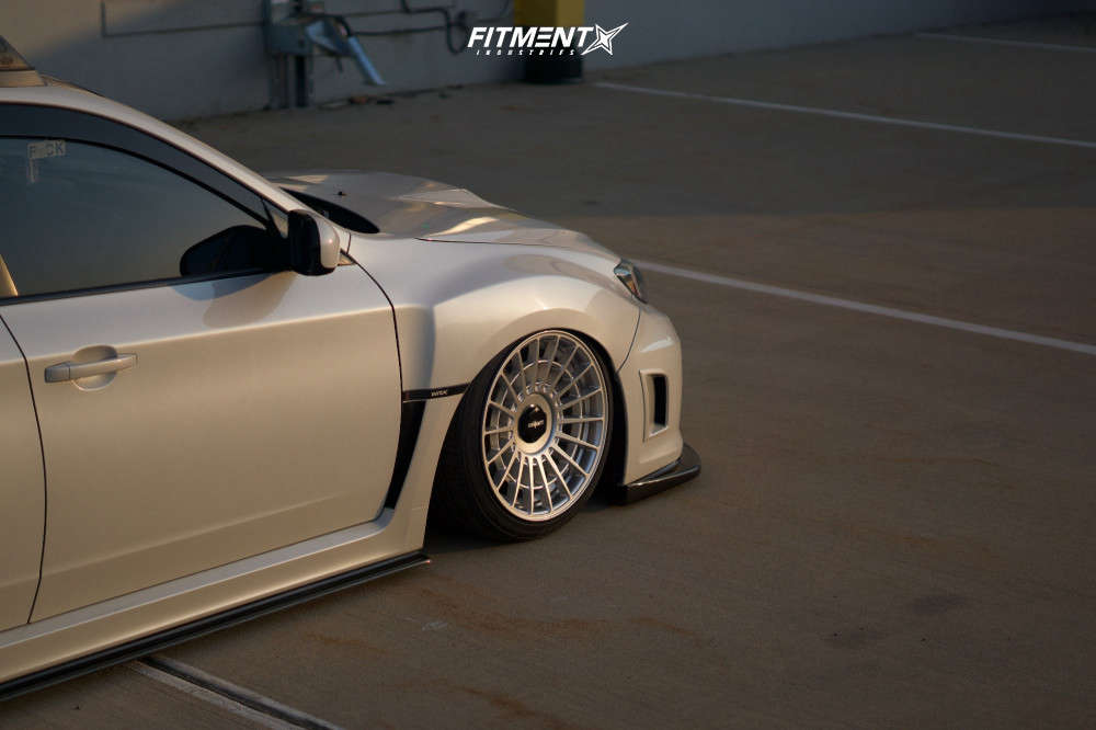 2013 Subaru WRX Base with 18x9.5 Rotiform Las-r and Toyo Tires 225x40 ...