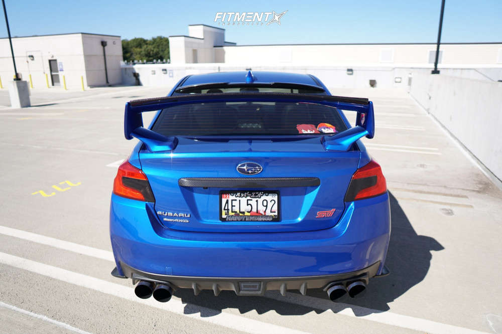 2020 Subaru WRX STI Base with 18x9.5 Enkei Raijin and Michelin 255x35 ...