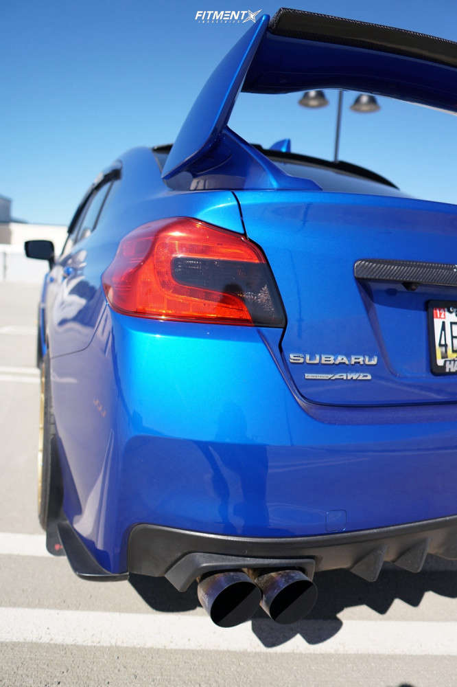 2020 Subaru WRX STI Base with 18x9.5 Enkei Raijin and Michelin 255x35 ...