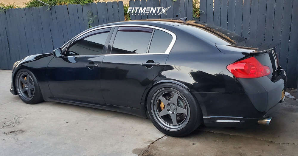 2009 INFINITI G37 Sport with 19x9.5 Kansei Knp and Toyo Tires 245x40 on ...