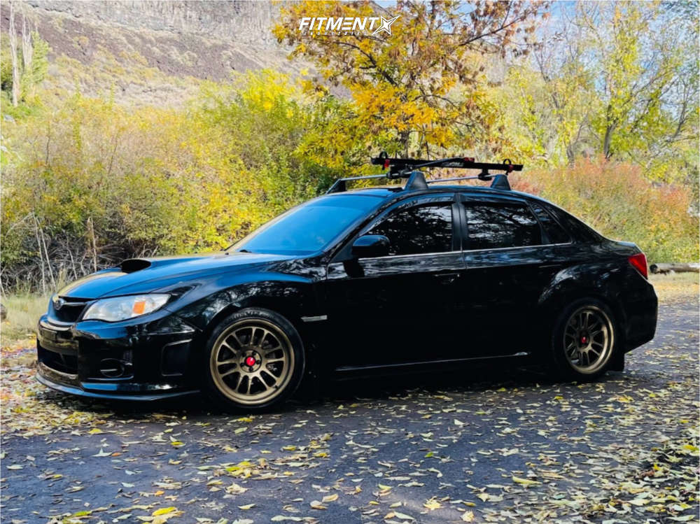 2013 Subaru WRX Base with 18x9.5 Aodhan Ah07 and Hankook 255x40 on ...