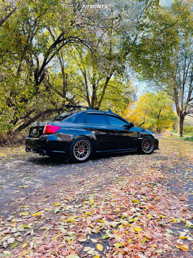 2013 Subaru WRX Base with 18x9.5 Aodhan Ah07 and Hankook 255x40 on ...